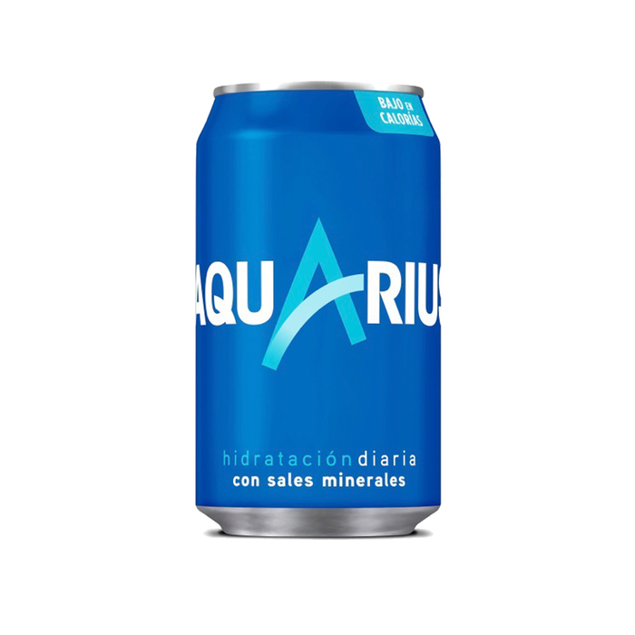 Aquarius limón lata